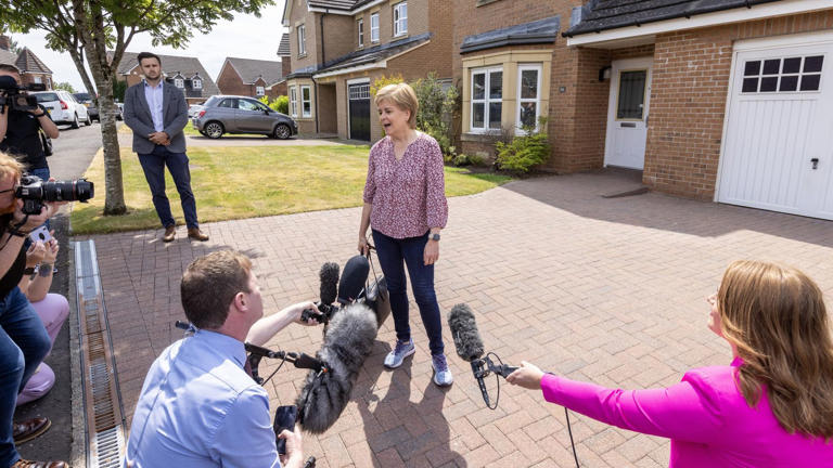 Sturgeon defends 'no comment' stance during police interview