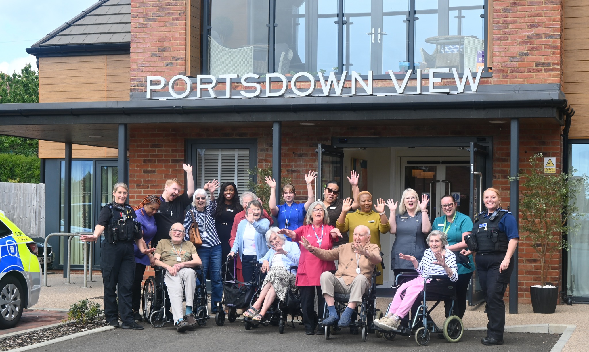 Portsdown View receives special visit from local police officers for ...