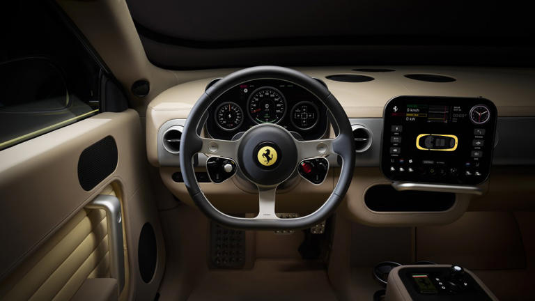 Ferrari Luna: el superdeportivo híbrido que parece más un coche chino ...
