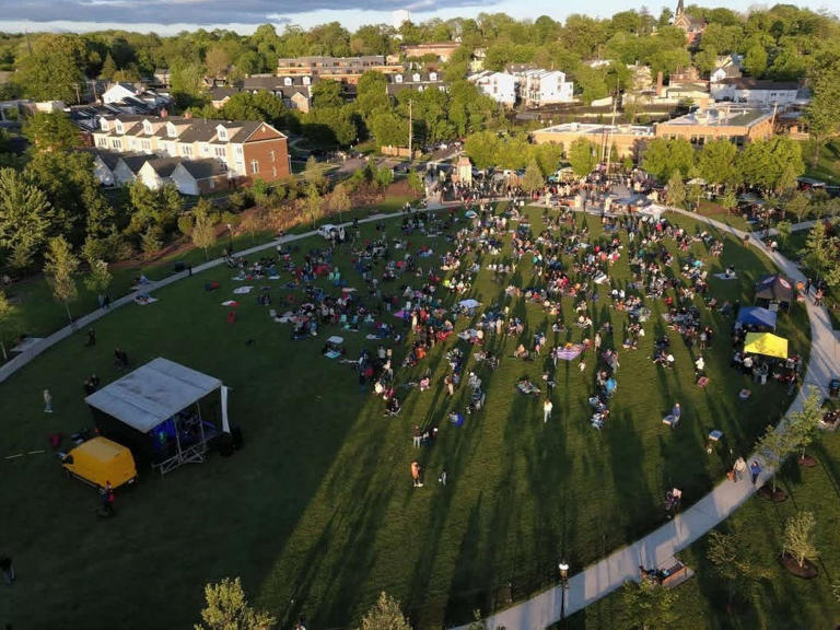Fat Mezz, Hay Sugar on stage at Concerts at the Commons in Doylestown
