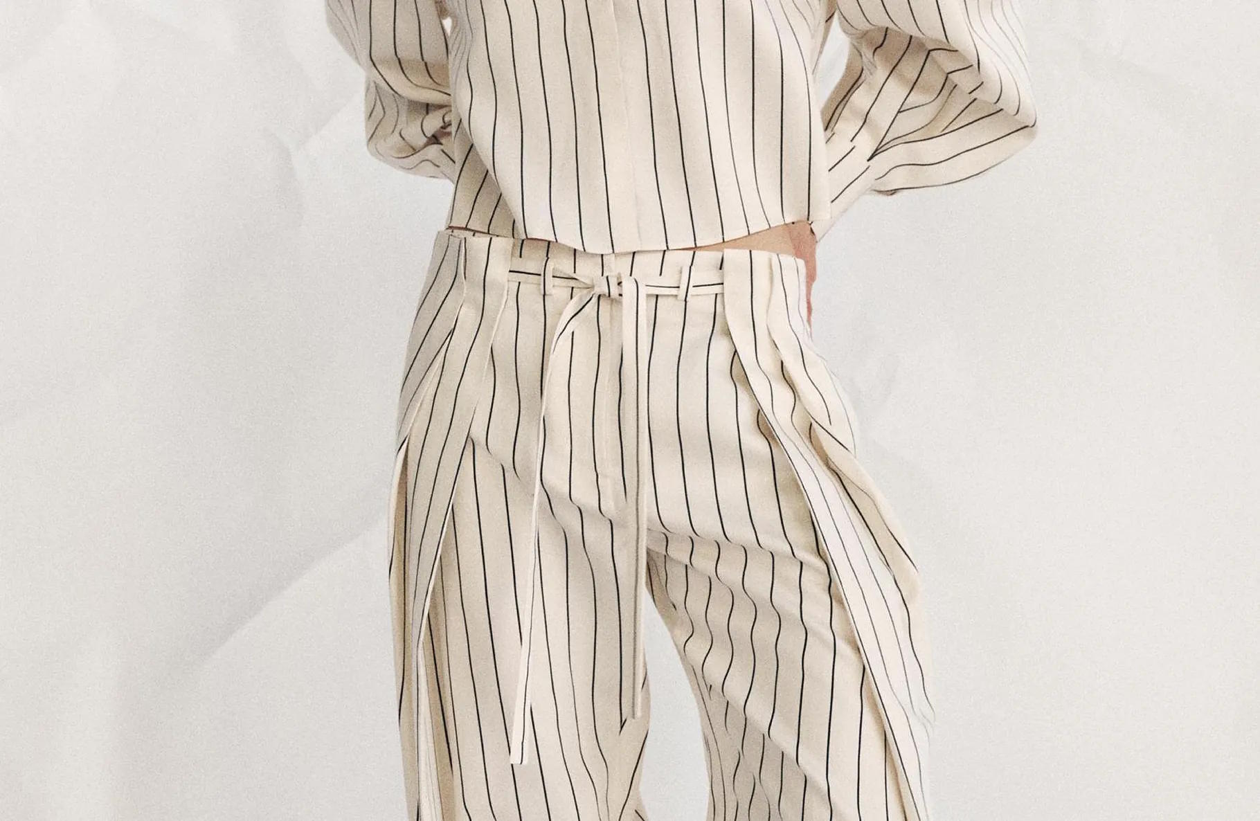 The 8 most beautiful and elegant striped trousers from Zara