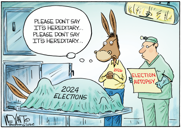 The latest political cartoons from Christopher Weyant