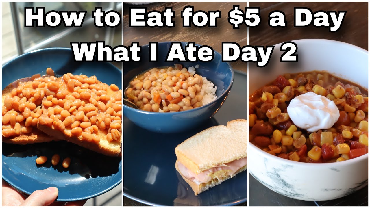 Eating for $5 a day from Dollar General | What I ate day 2 | Budget ...