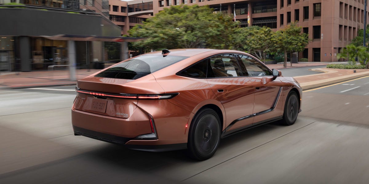 The Lexus ES is now available as an EV, and it's a surprising bargain ...