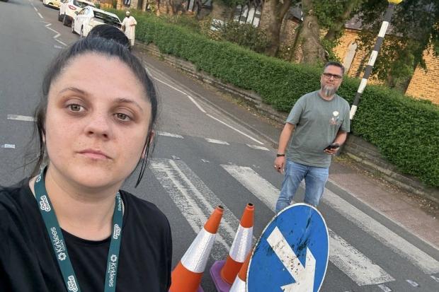Vehicles could 'sink into the road' after 'strange and dangerous' hole ...