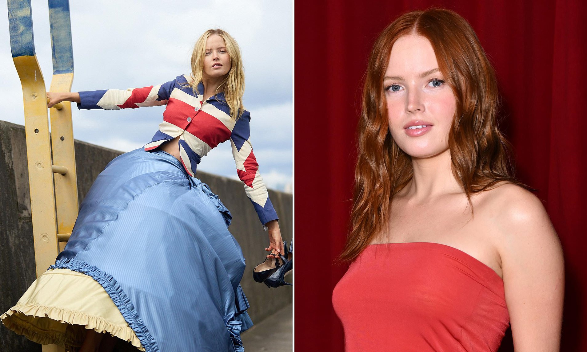 Ellie Bamber says it was 'frightening' taking on Kate Moss role after ...
