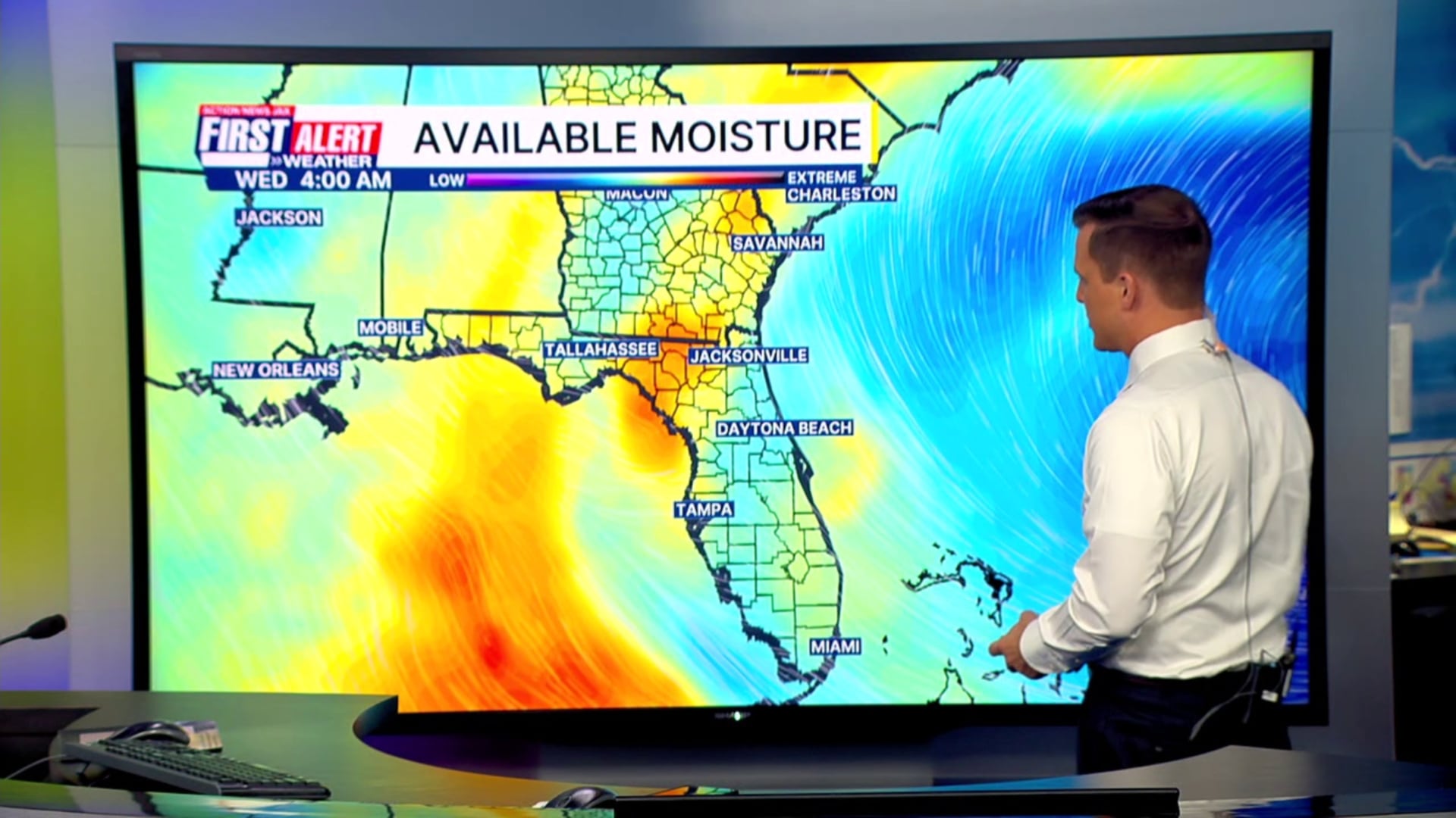 First Alert Weather: Inland afternoon storms begin to increase
