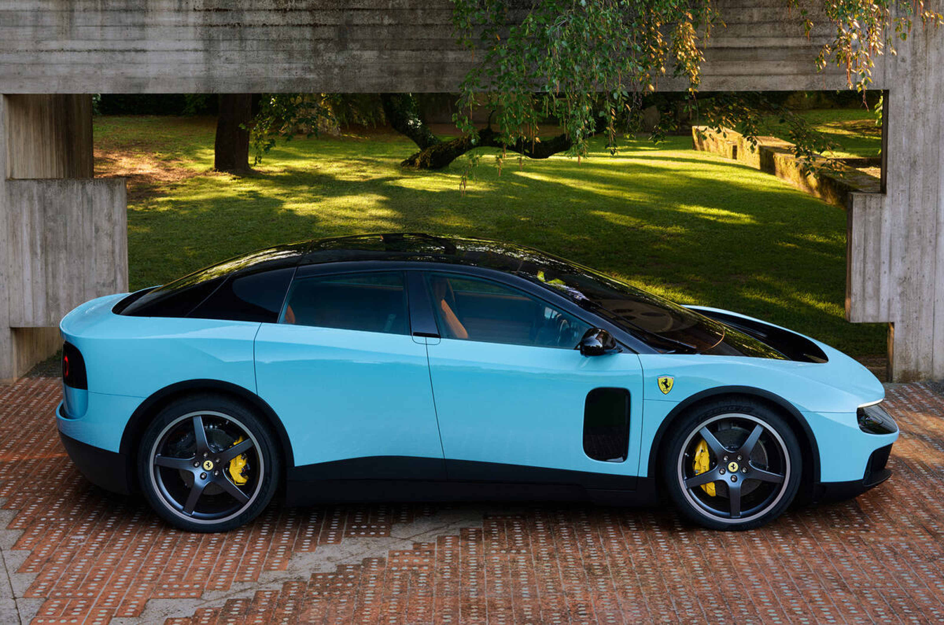 Electric Ferrari finally revealed with bold design and 1036bhp