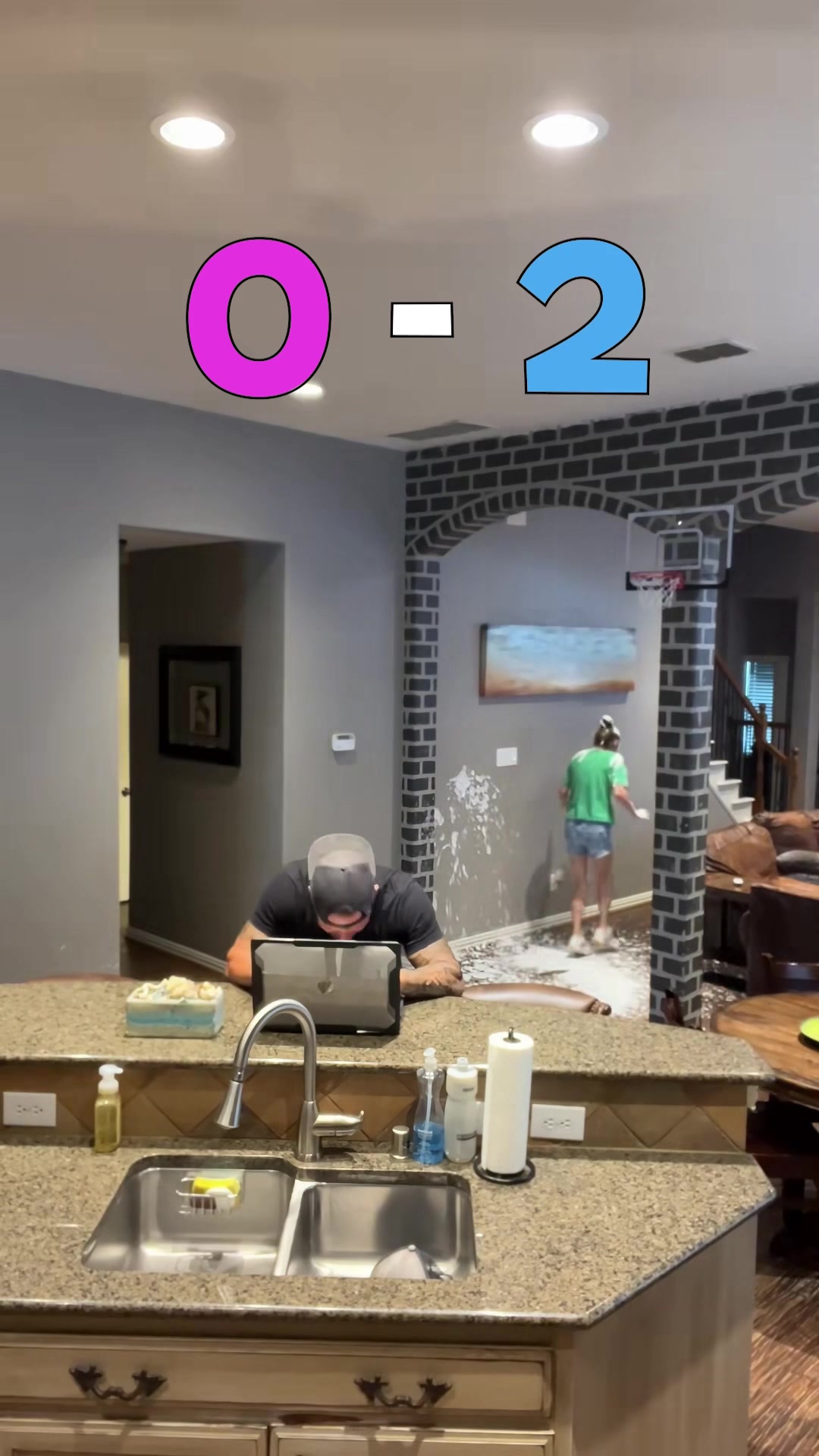 A funny home moment