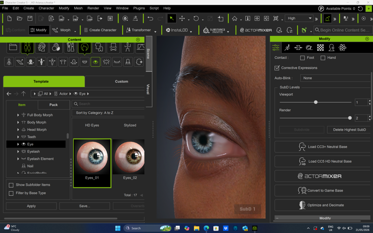 I struggled to master character creation until I tried Character Creator 5