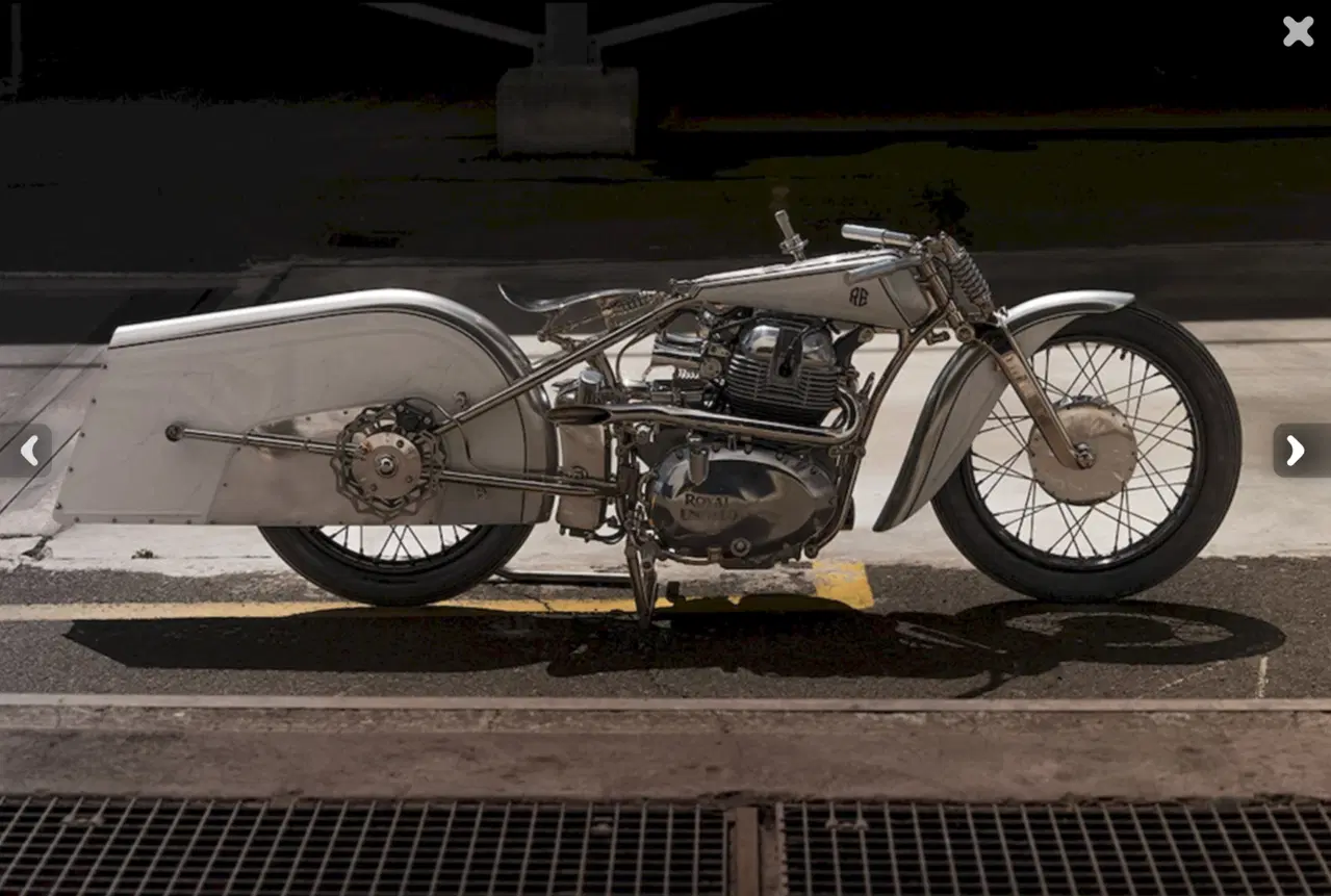 Animus One: la Royal Enfield trasformata in un mito anni '20 [GALLERY]