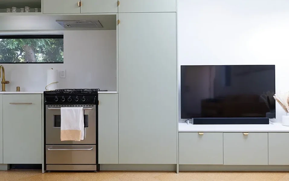 Organic modern and plywood styles lead kitchen design shift