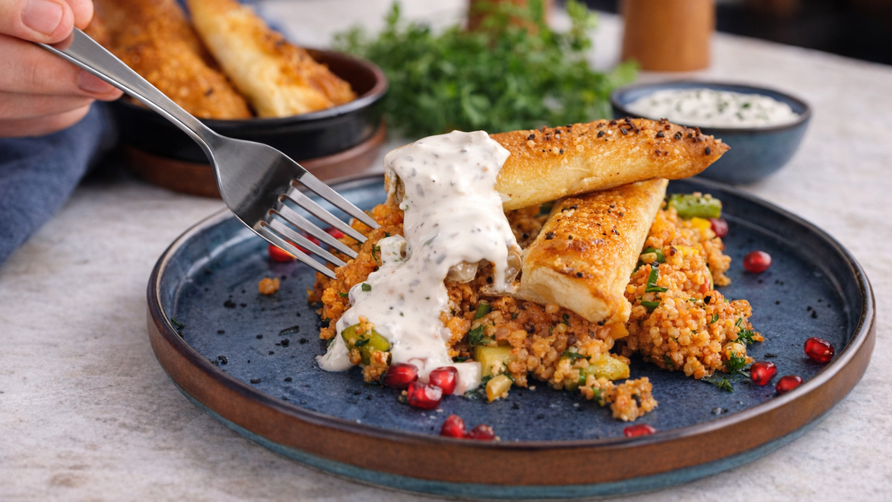 Warum alle plötzlich diesen türkischen Bulgur-Salat machen