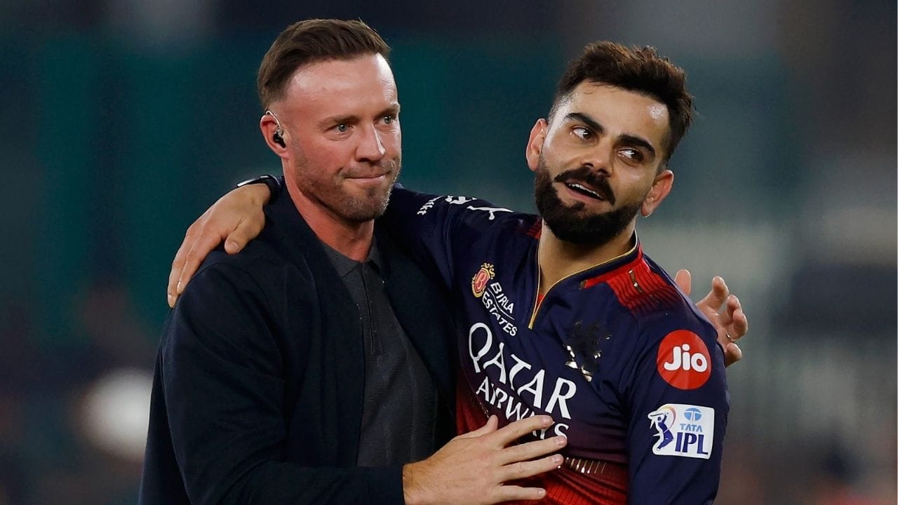 Virat Kohli-AB de Villiers hug steals spotlight after RCB demolish GT ...