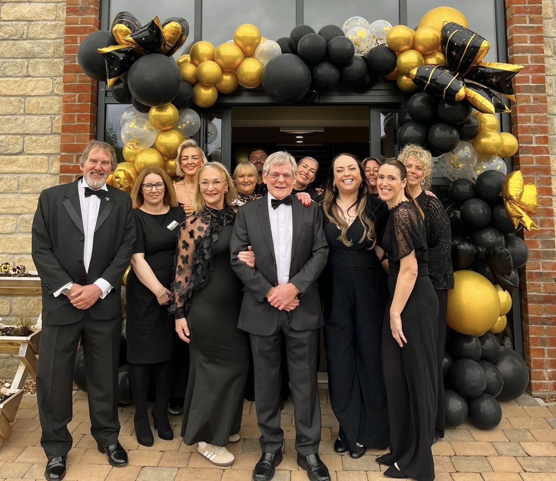 Middleshaw Hills care home celebrates successful first year with black ...