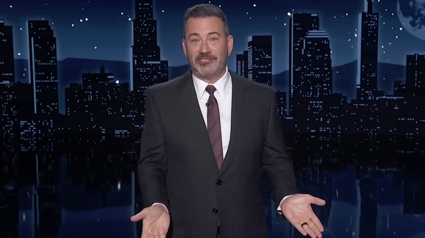 Jimmy Kimmel doesn’t buy Trump’s excuse for not attending Don Jr’s wedding