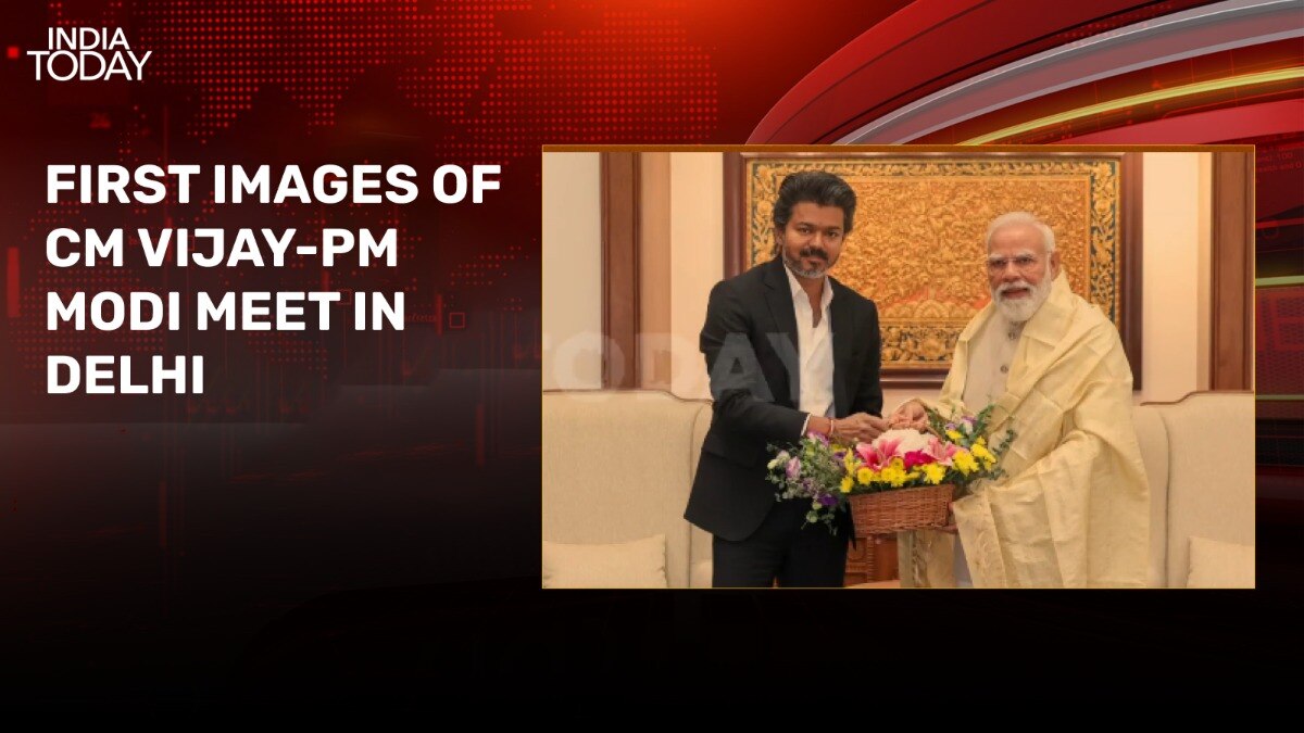Tamil Nadu Chief Minister Vijay meets PM Modi in Delhi