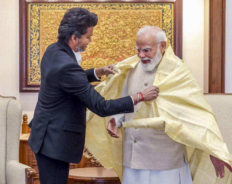 TN CM Vijay meets PM Modi; seeks action on Mekedatu project, fishermen ...