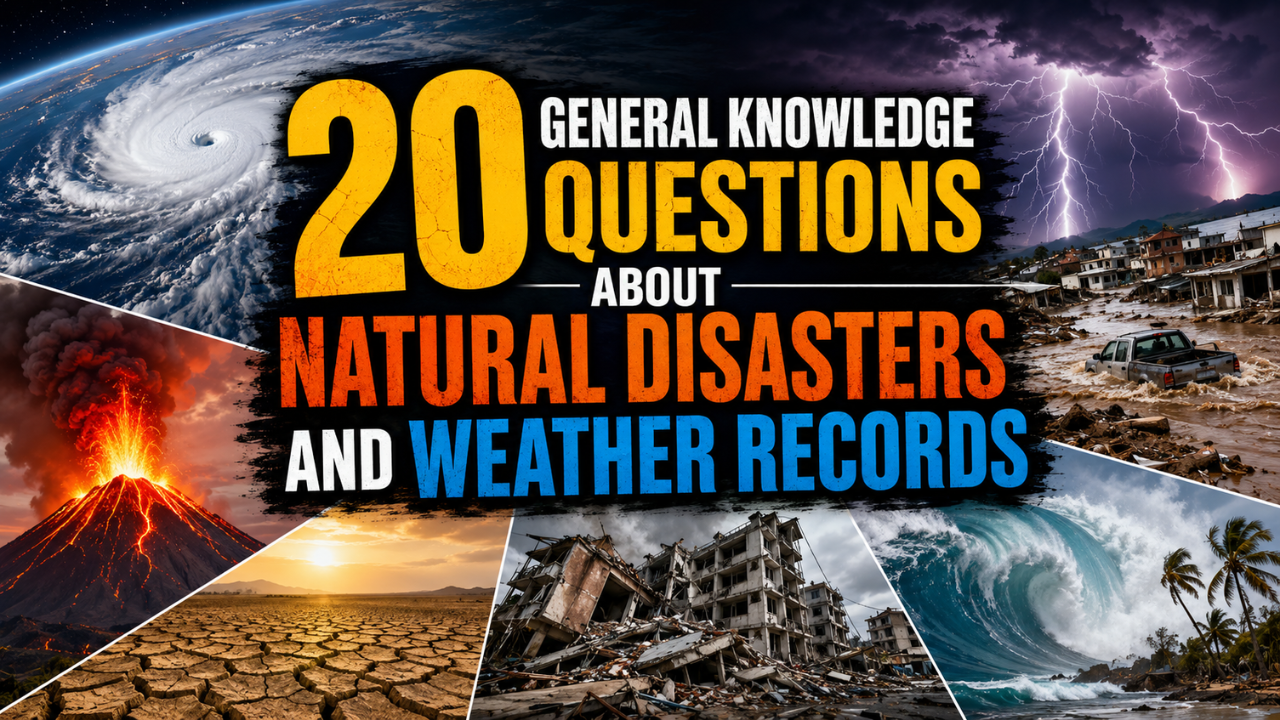 20 GK questions about weather events that broke world records with ...
