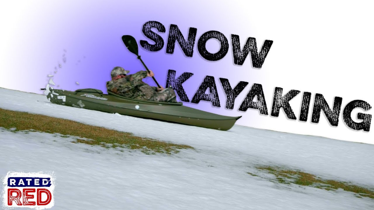 Alabama boss goes snow kayaking