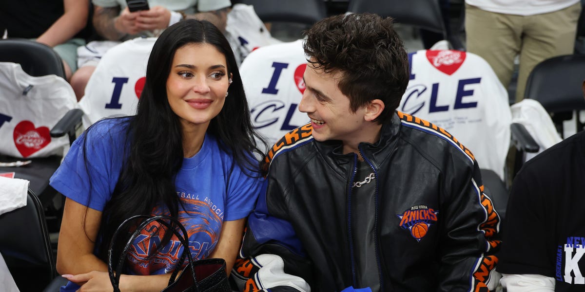 Were Kylie and Timothée kicked out of their seats at the Knicks game ...