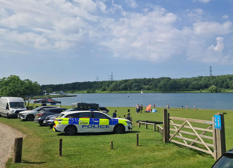 Police visit Rother Valley as country park reopens again following ...