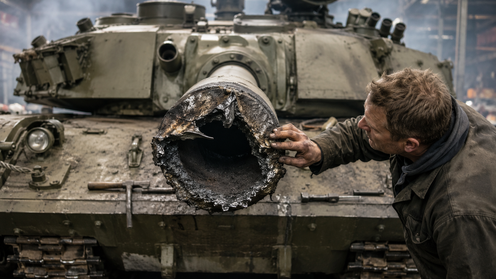 Why this tank’s barrel was cut off before sale