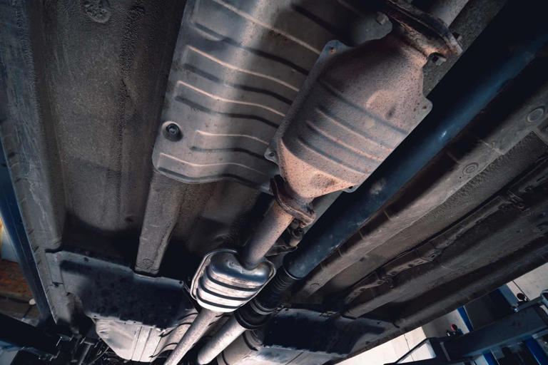 What does an exhaust resonator do?