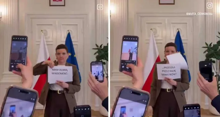 Beka z Cienkowskiej. "Tak wygląda uśmiechnięta minister, która wydaje ...