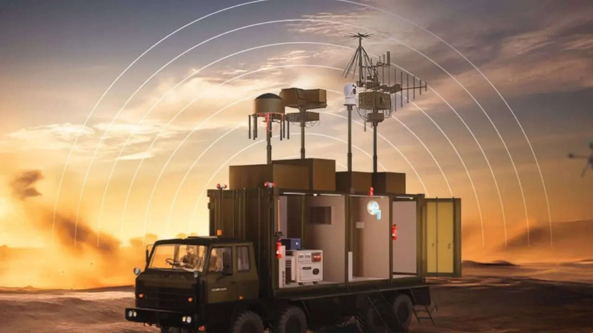 Swarm attack stopper: India's AI-powered anti-drone system with radar ...