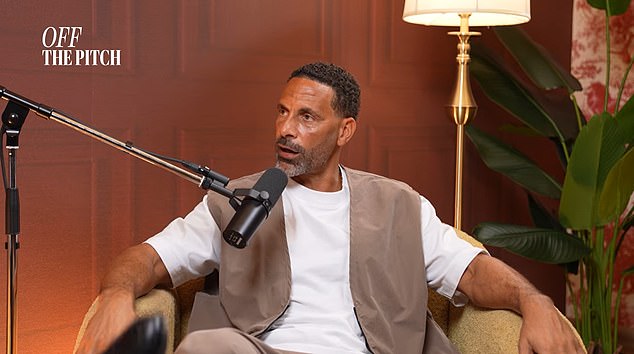 Rio Ferdinand reveals he's now earning more than his £120,000-a-week ...
