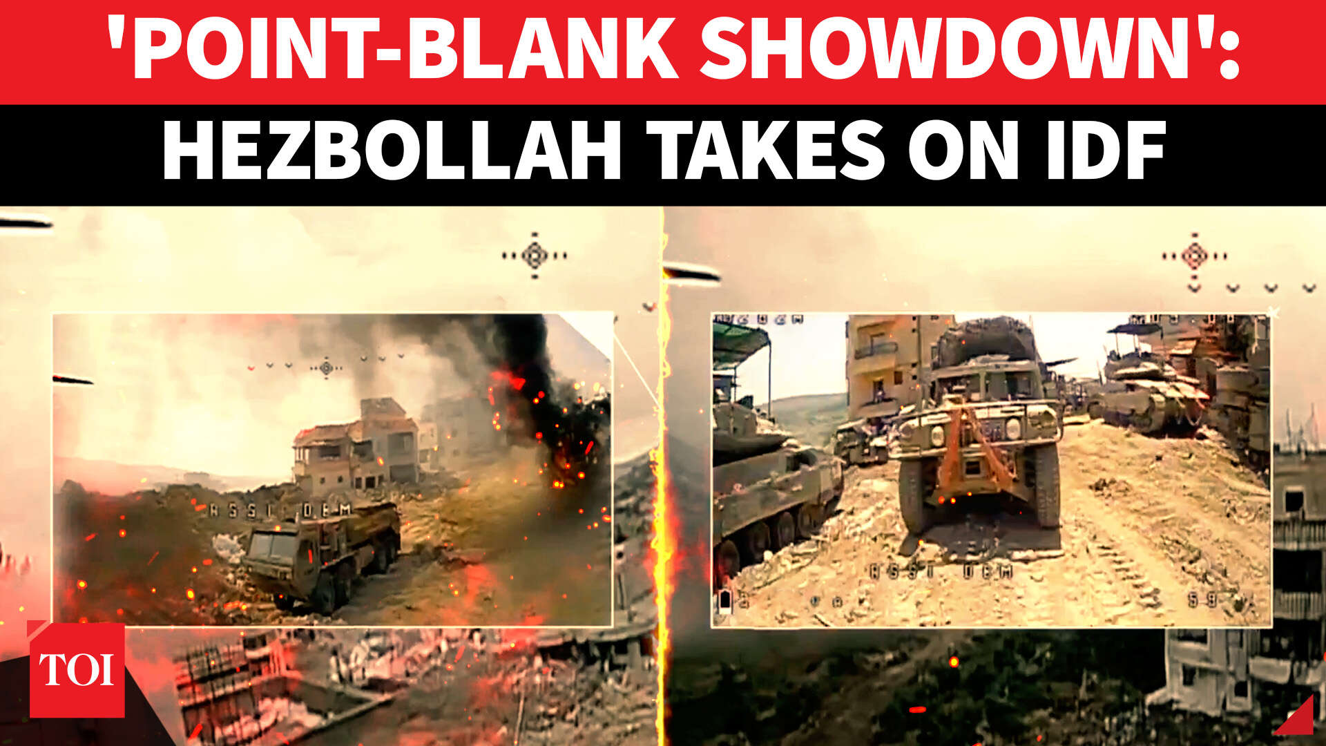 Face-to-face battle erupts as Hezbollah fighters ambush advancing IDF ...