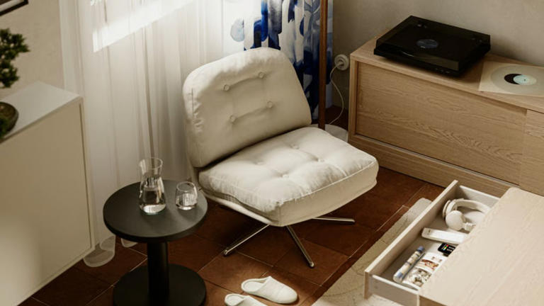 IKEA gave its bestselling swivel chair a neutral makeover – this is the ...