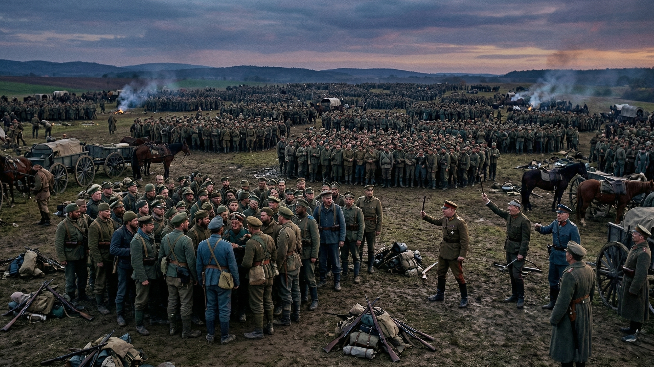 30,000 soldiers refused orders - and the army nearly collapsed