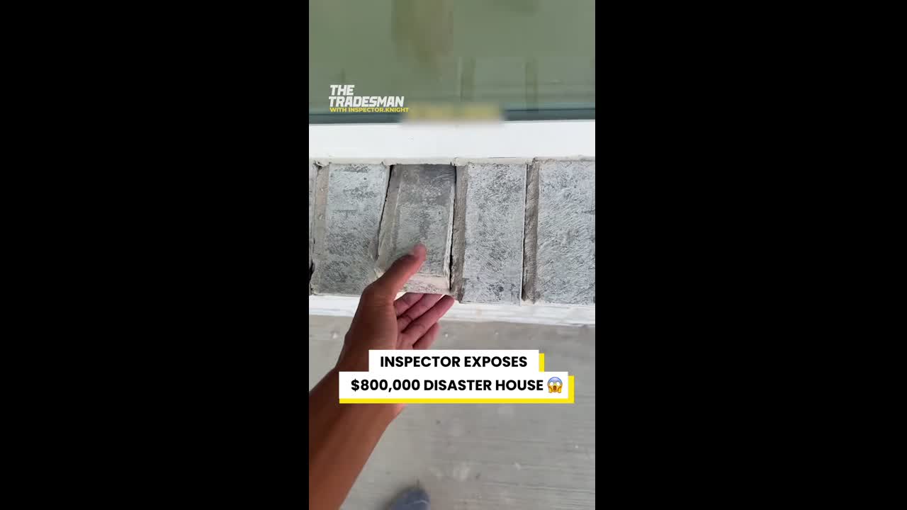 Inspector exposes $800,000 disaster house