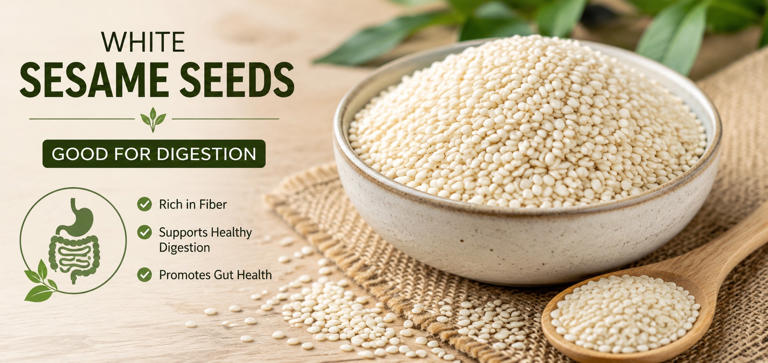 Benefits of white sesame seeds for everyday health and nutrition