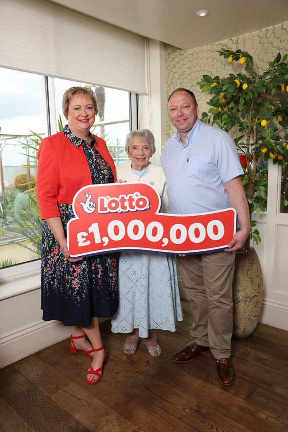 Grandmother, 80, scoops £1m playing very special Lotto numbers ...
