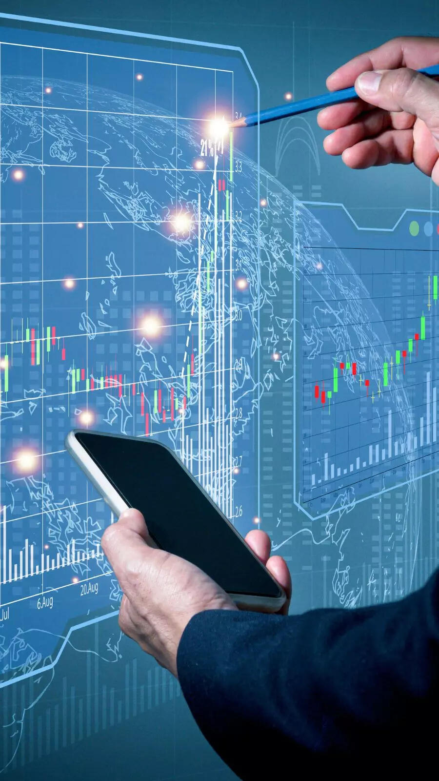 Gainers & losers: LIC, HDFC Bank among 7 top movers on Wednesday