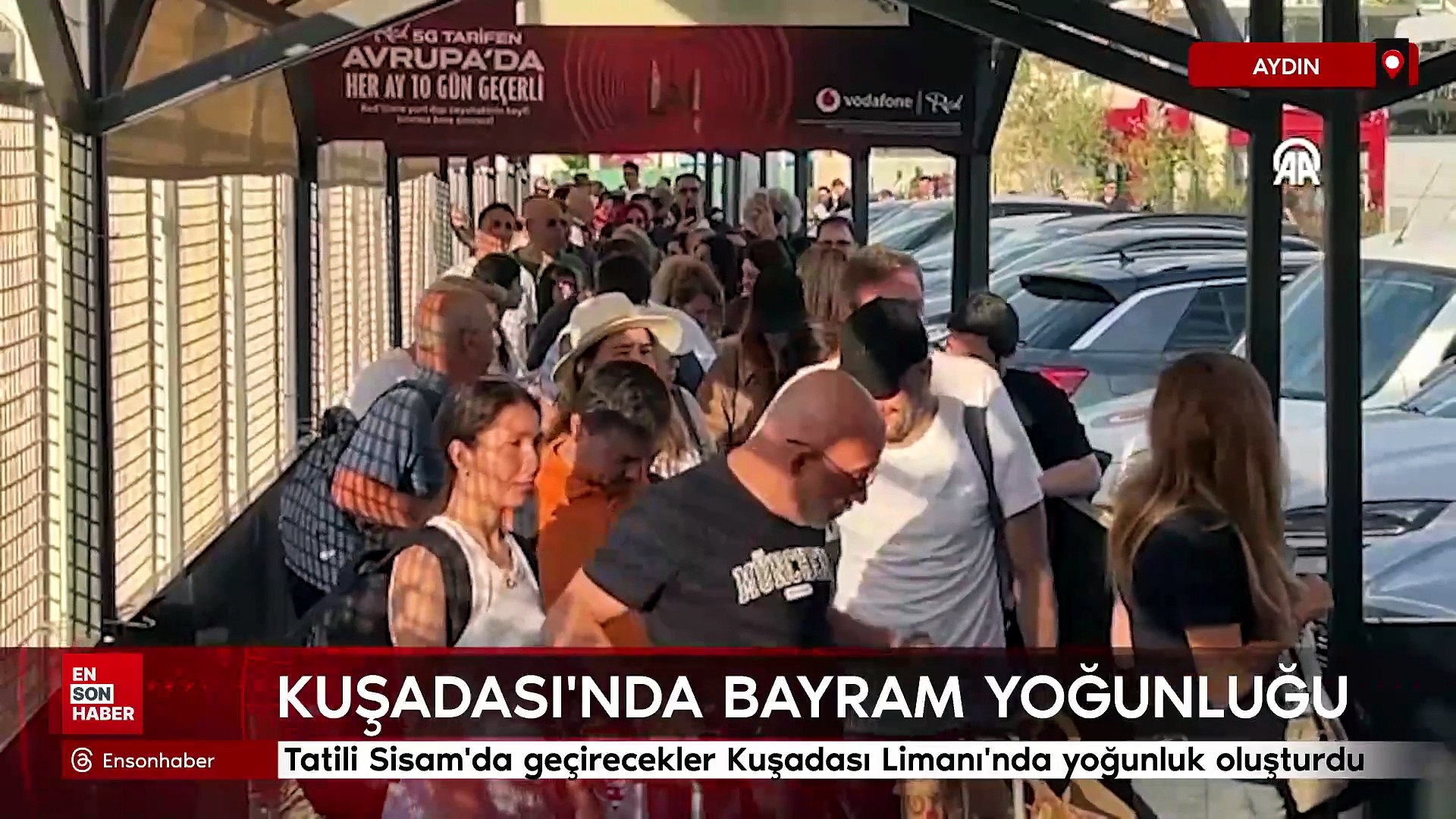 Tatili Sisam'da geçirecekler, Kuşadası Limanı'nda yoğunluk oluşturdu