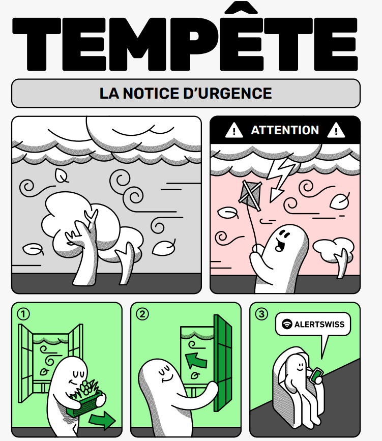 Quand une tempête éclate, saurez-vous comment réagir?