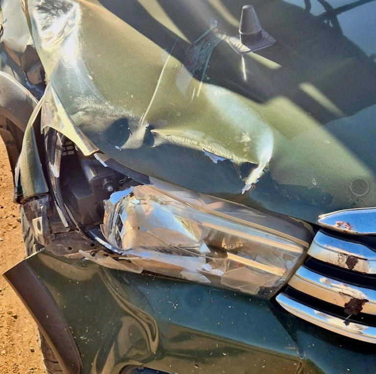 Watch: Elephant approaches Kruger NP safari vehicle, destroys it