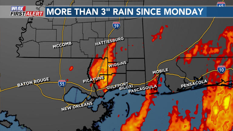 Flooding, heavy rain possible again Wednesday