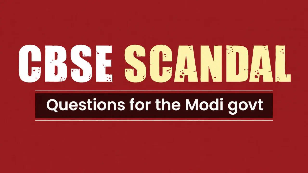 Congress asks 4 questions to Modi govt over CBSE on-screen marking ...