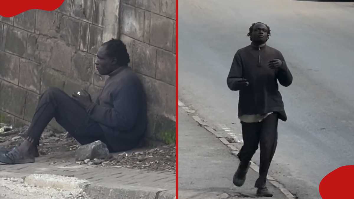 Emotional video shows Nairobi PhD holder loitering on streets, his ...