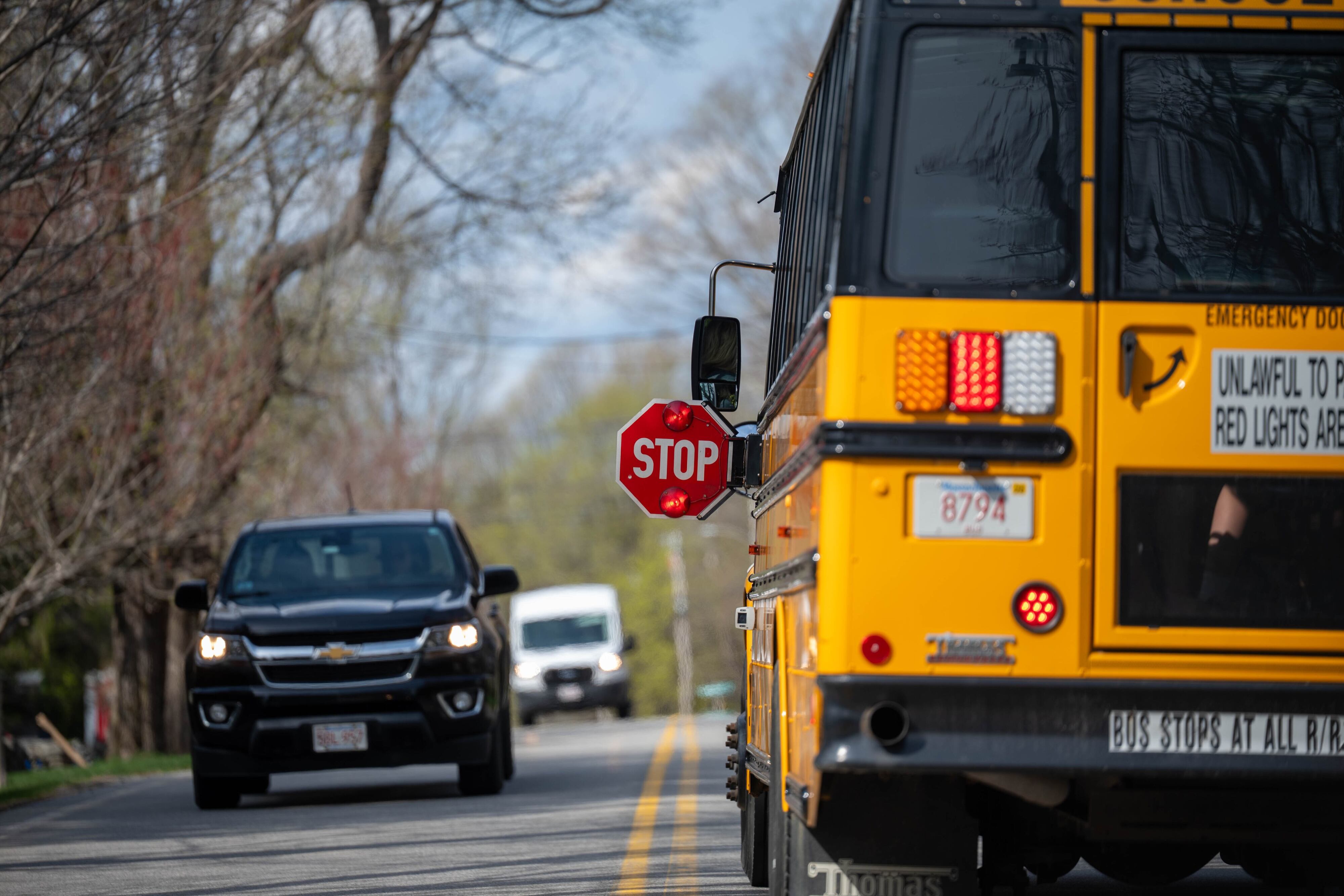Central Mass. school bus drivers on strike