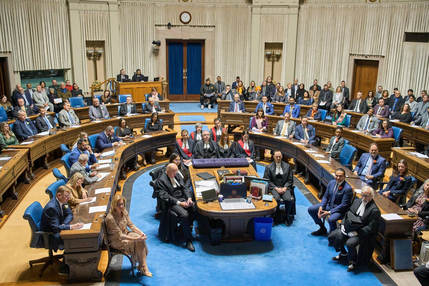 Manitoba politicians pull all-nighter debating budget bill with food ...