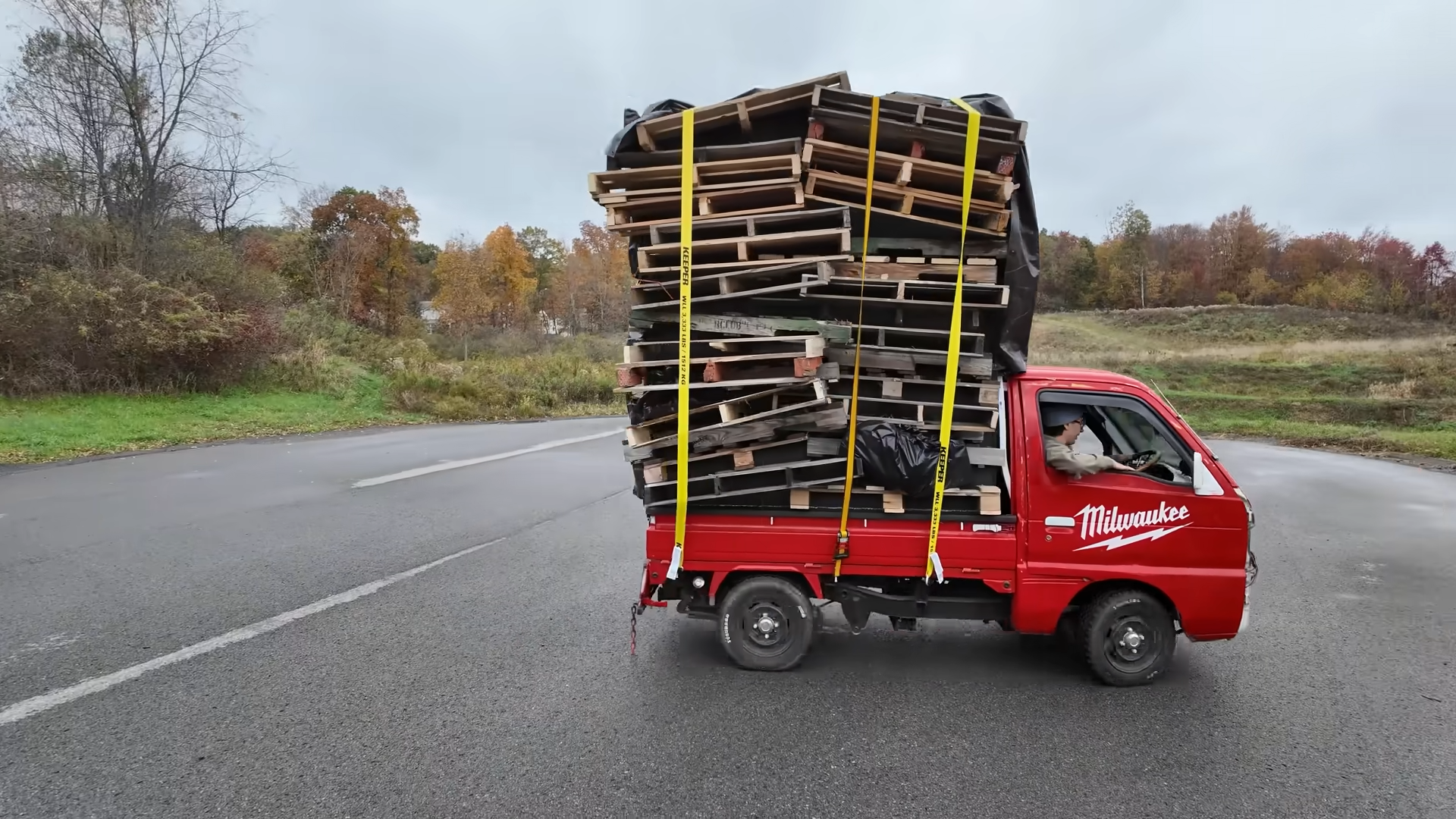 We hid an entire office in a mini truck - so we don't have to obey ...
