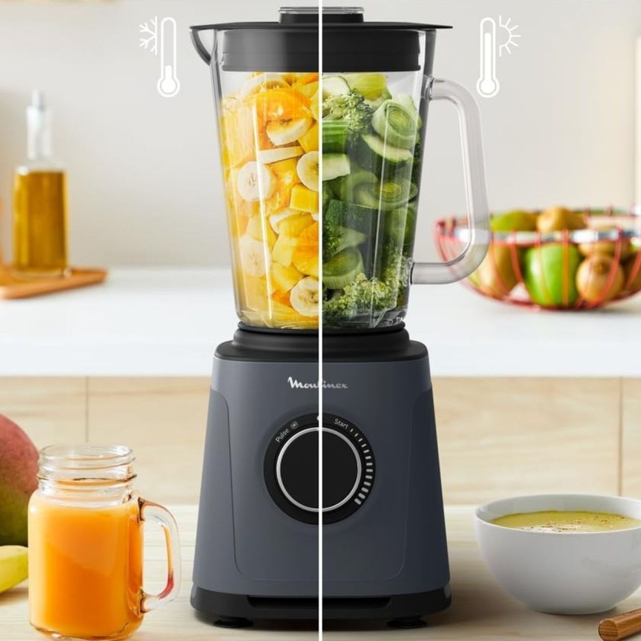 Ce blender Moulinex en promo est l'allié idéal pour faire des boissons ...