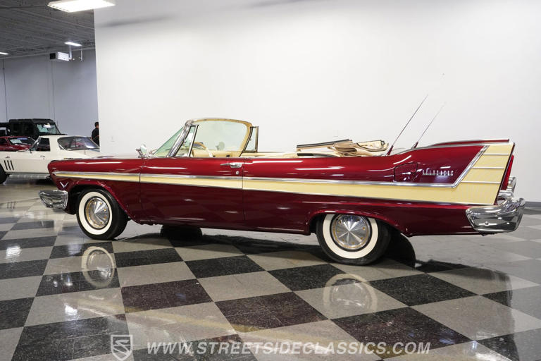 1957 Plymouth Belvedere convertible restomod blends classic fins with ...