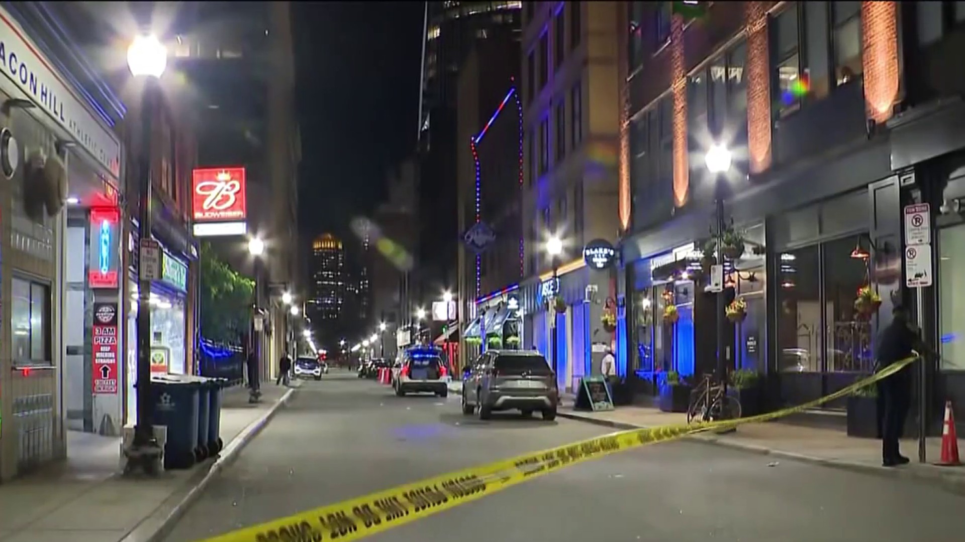 Shooting investigation at hotel near TD Garden, video shows bar patrons ...